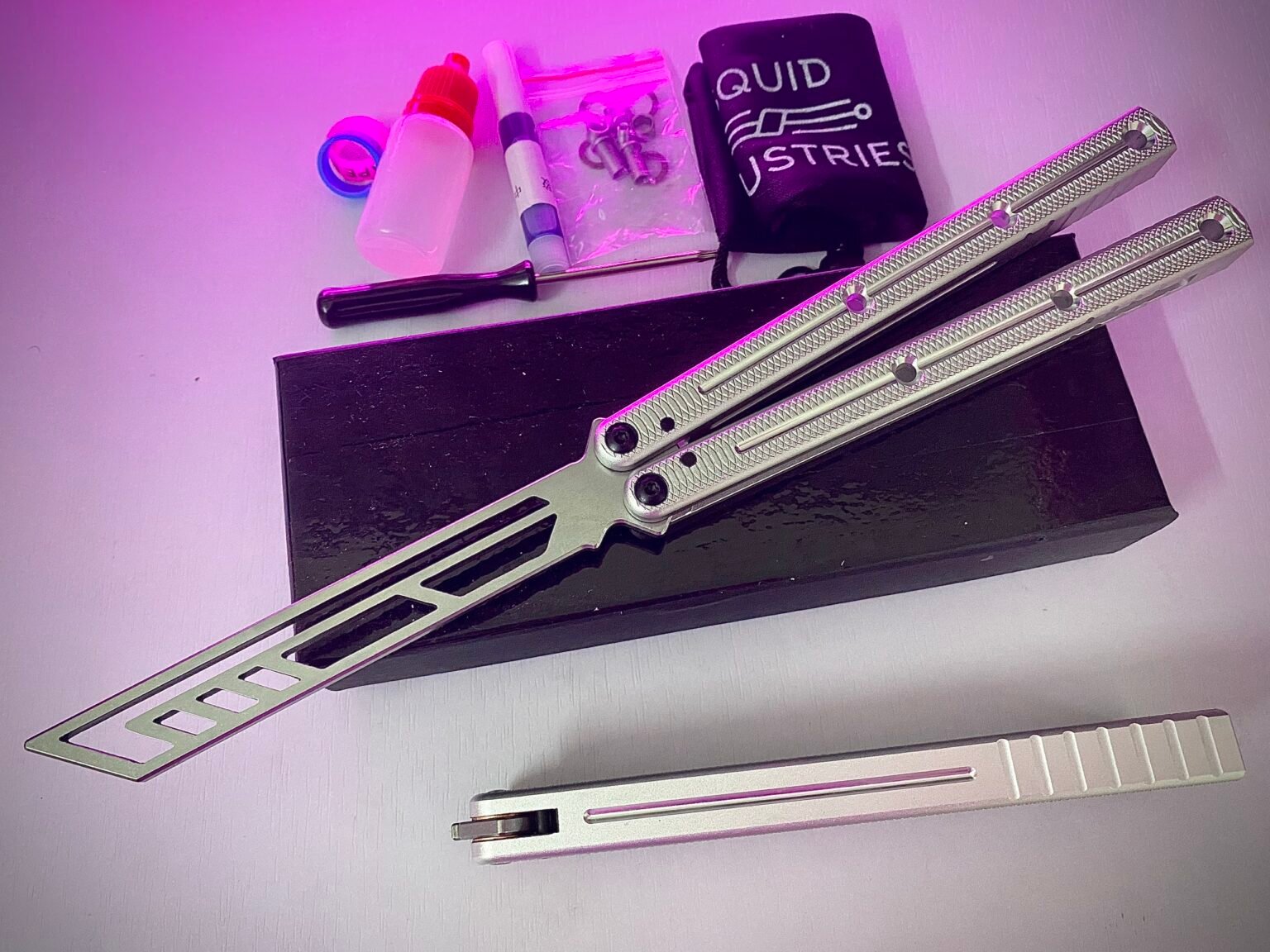 (Krake Raken) Kraken V3 Tengjiada Balisong Trainer - hicokeobalisong.com