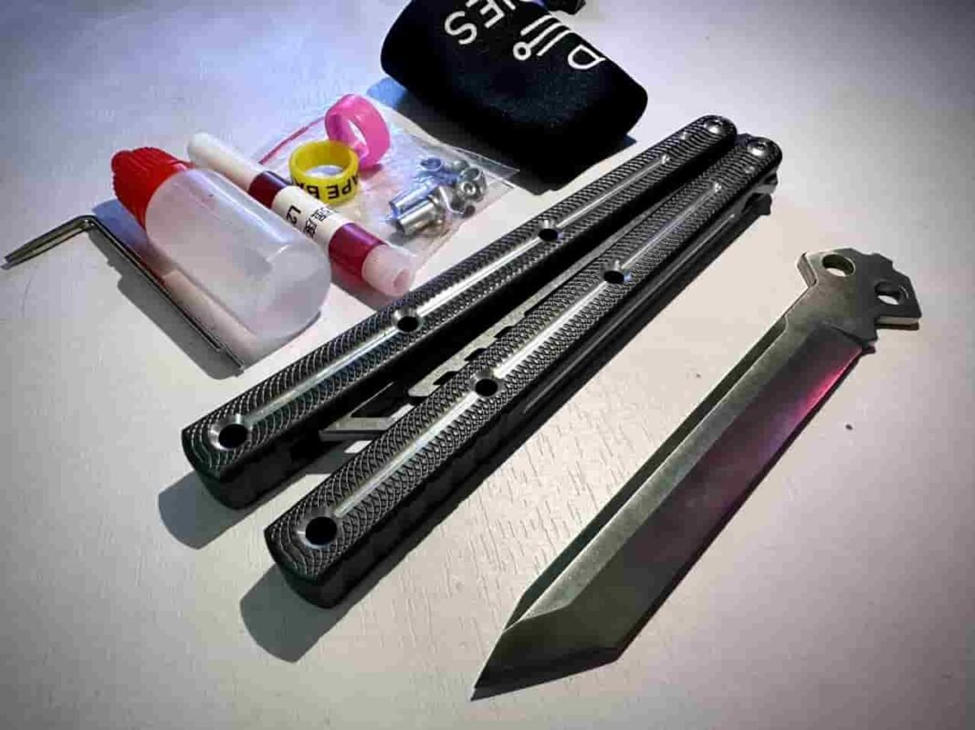 (Krake Raken) Kraken V3 Tengjiada Balisong Trainer - hicokeobalisong.com